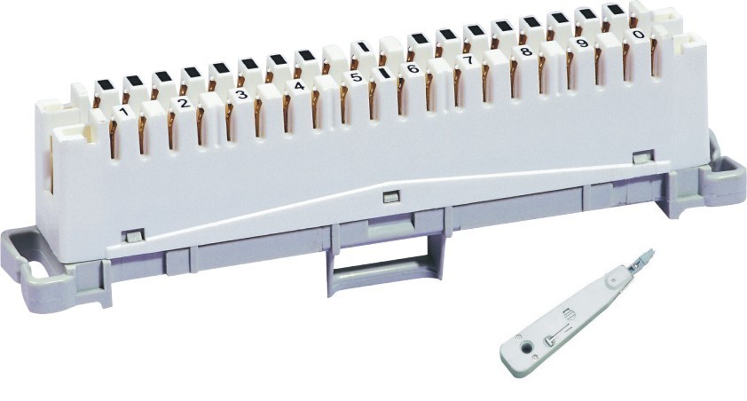 10 pair LSA kabel do montażu na miejscu miedziany kabel przyłączeniowy ...